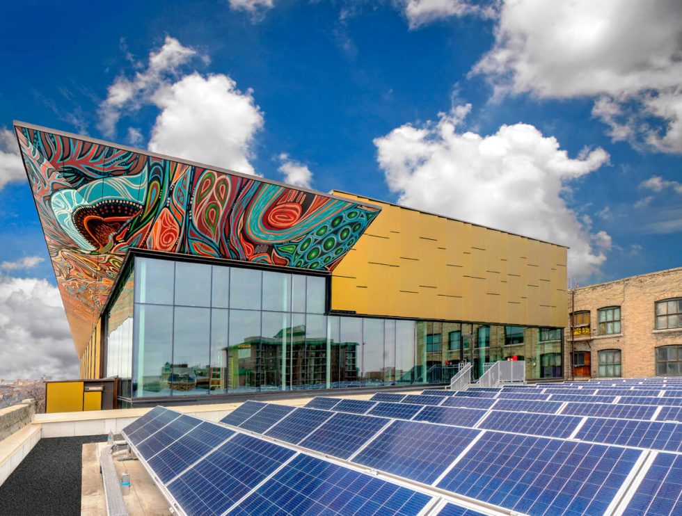 Red River College Polytech: Manitou a bi Bii daziigae - Crosier Kilgour